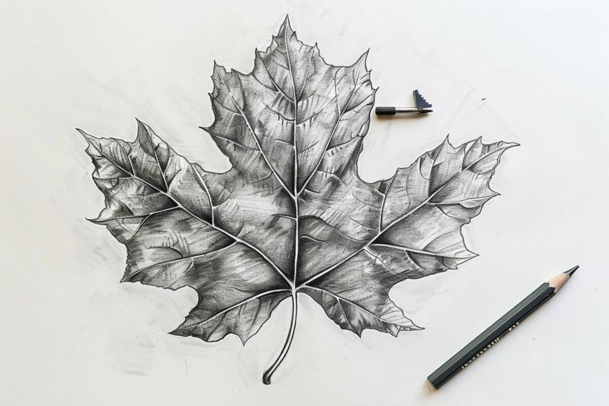 Découvrez comment dessiner une feuille en 3 étapes simples