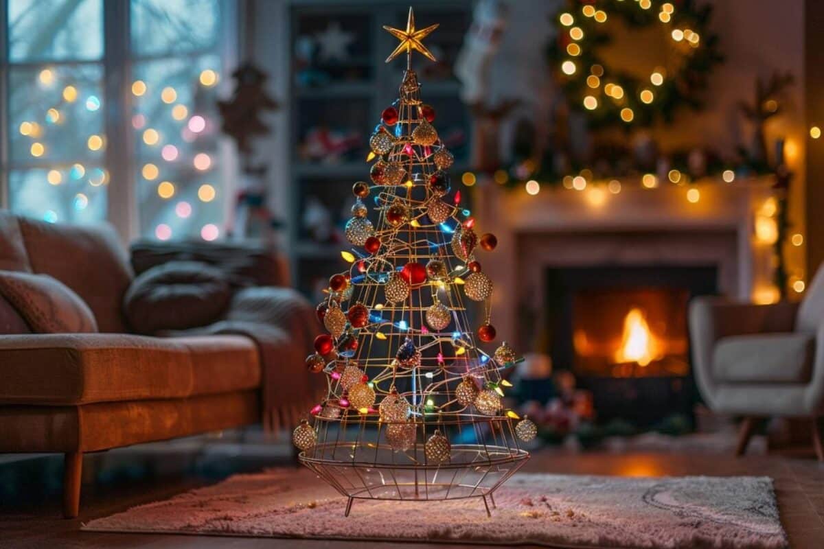 Sapin en Fil de Fer : Créez une Décoration Envoûtante pour Votre ...