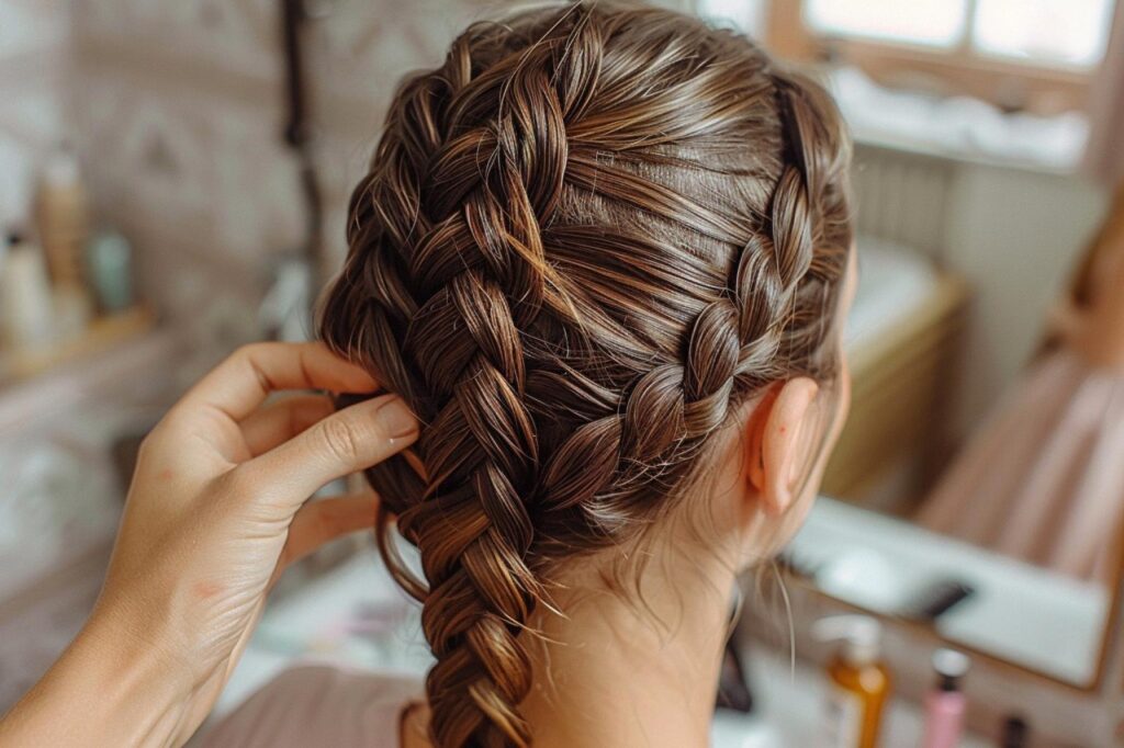 Comment réaliser une tresse plaquée parfaite en quelques minutes ...
