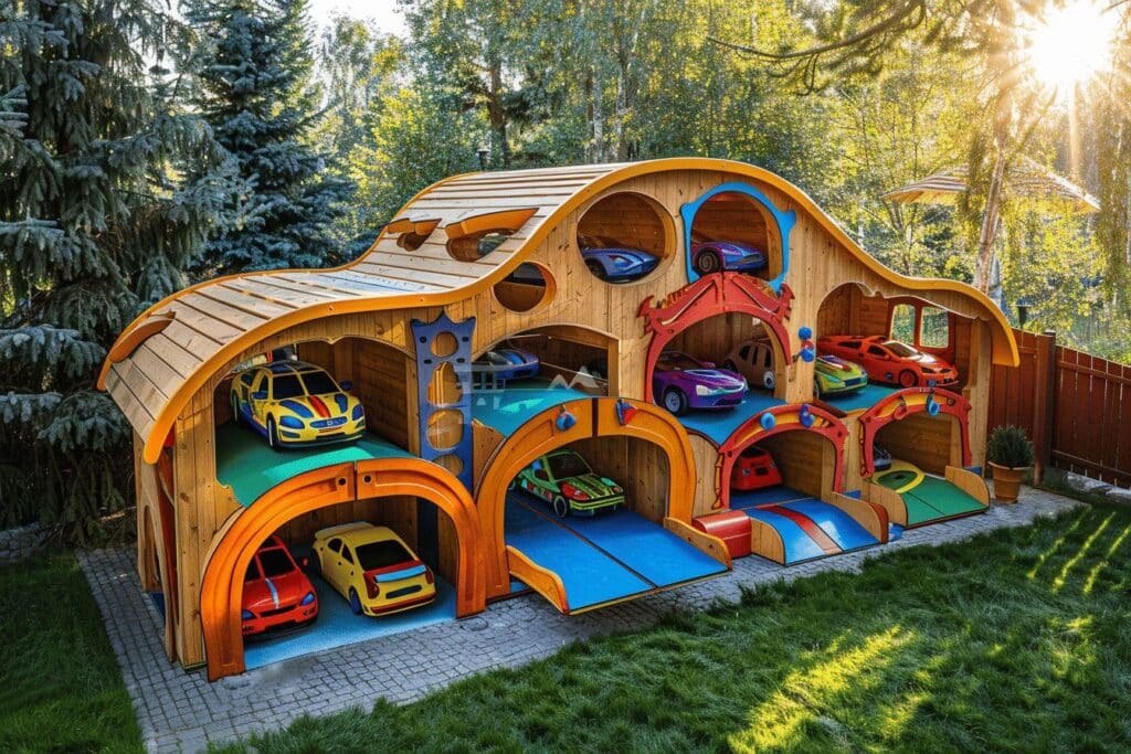 The perfect wooden garage for children: 5 essential tips!