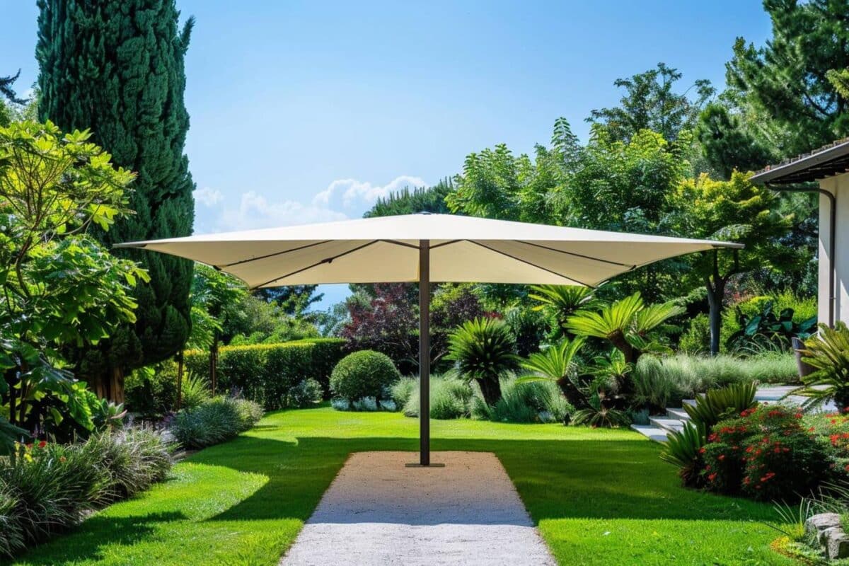 Parasol Toile Tendue : L'Ombre Idéale Pour Votre Jardin en Un Instant